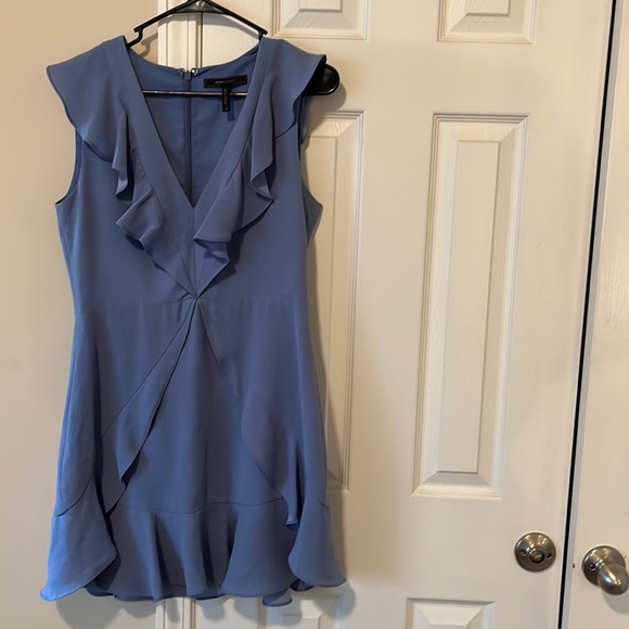 BCBGMaxAzria | Dresses | Bcbg Powder Blue Cocktail Dress | Poshmark